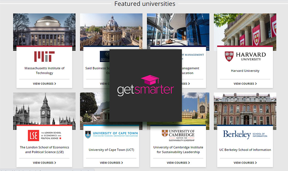 دوره‌ های آنلاین دانشگاه‌های معتبر با سایت GetSmarter - اول پرداخت