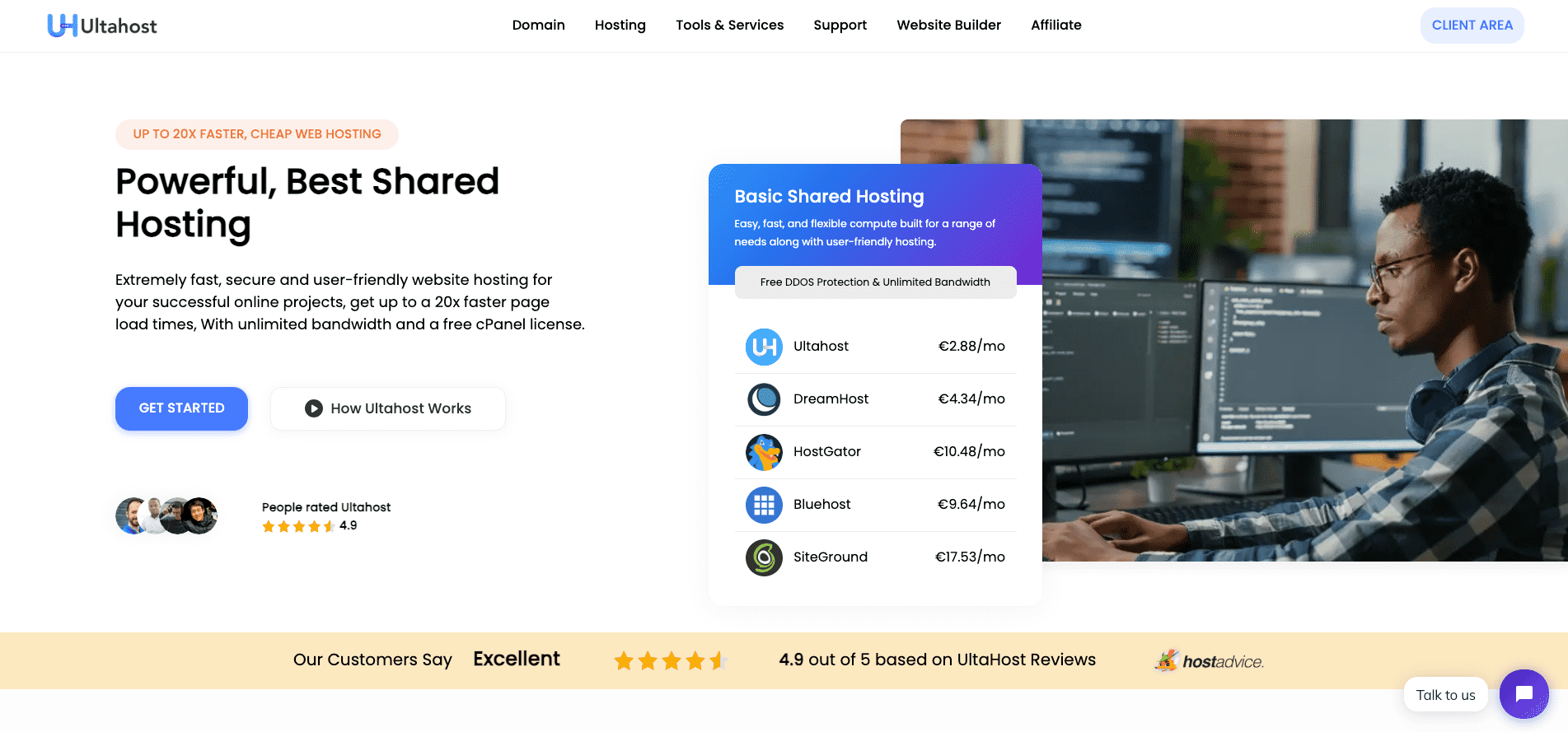 خرید با پی پال از سایت ultahost - اول پرداخت